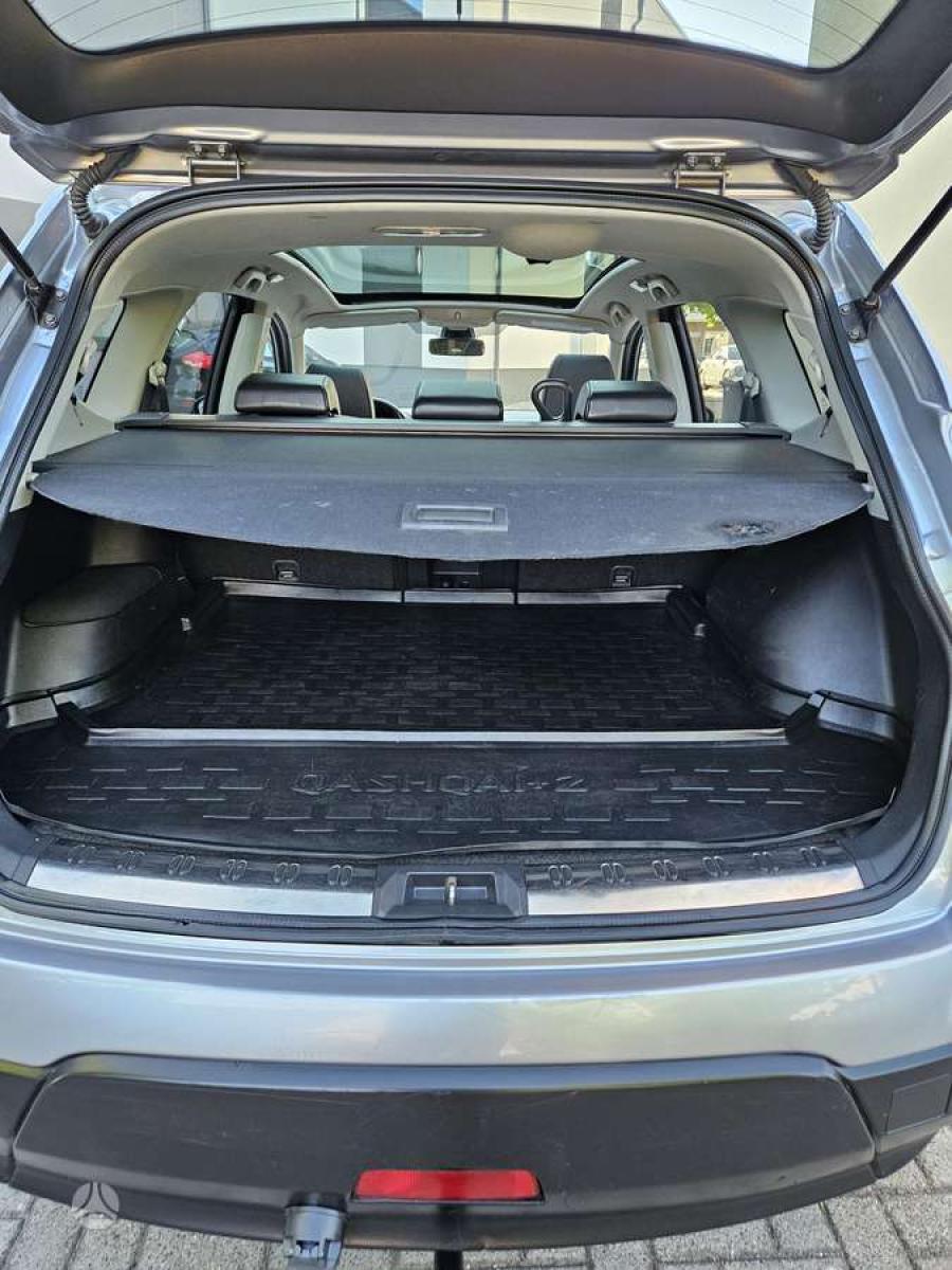 Pelēks Nissan Qashqai 2010 Kaišiadorys, ar dzinēja tilpumu 2.00 L un nobraukumu 330 tūkst. km par 4599 €, foto 18 vietnē AUTOMOTO.COM.LV