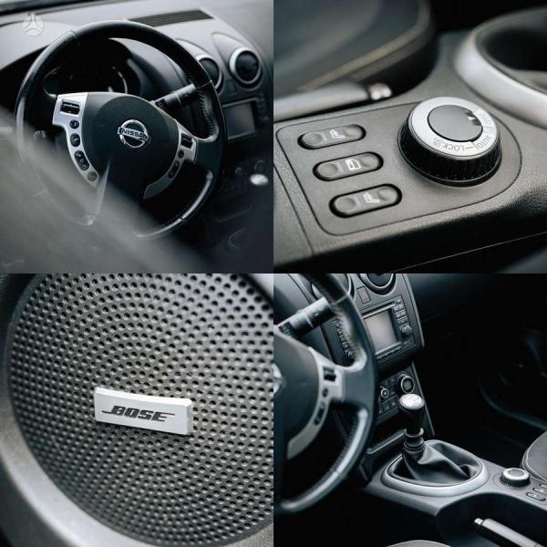 Grey Nissan Qashqai 2010 in Silale, with an engine capacity of 2.00 L and mileage of 260 thousand km for 5650 €, photo 5 on AUTOMOTO.COM.LV