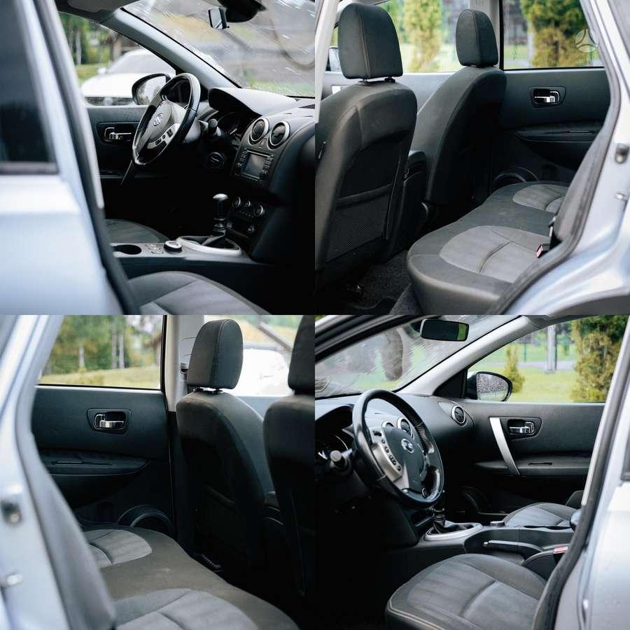 Grey Nissan Qashqai 2010 in Silale, with an engine capacity of 2.00 L and mileage of 260 thousand km for 5650 €, photo 7 on AUTOMOTO.COM.LV