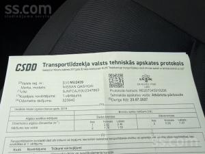 Pelēks Nissan Qashqai 2011 Rēzekne, ar dzinēja tilpumu 1.50 L un nobraukumu 0 tūkst. km par 4450 €, foto 14 vietnē AUTOMOTO.COM.LV