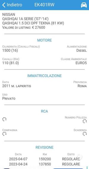 Серый Ниссан Кашкай 2011 в Паневежис, объемом двигателя 1.46 л и пробегом 168 тыс. км за 4700 €, фото 42 на AUTOMOTO.COM.LV