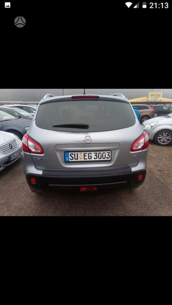 Pelēks Nissan Qashqai 2012 Viļņa, ar dzinēja tilpumu 1.60 L un nobraukumu 228 tūkst. km par 5950 €, foto 5 vietnē AUTOMOTO.COM.LV