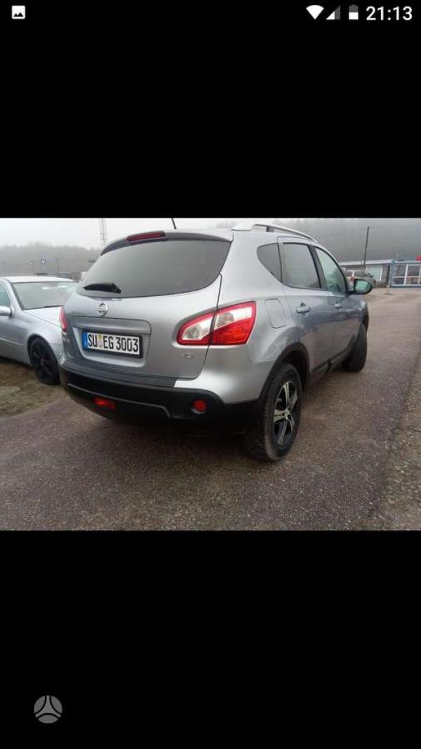 Pelēks Nissan Qashqai 2012 Viļņa, ar dzinēja tilpumu 1.60 L un nobraukumu 228 tūkst. km par 5950 €, foto 6 vietnē AUTOMOTO.COM.LV