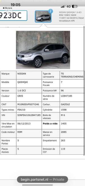 Pelēks Nissan Qashqai 2013 Tauragė, ar dzinēja tilpumu 1.60 L un nobraukumu 178 tūkst. km par 4900 €, foto 24 vietnē AUTOMOTO.COM.LV