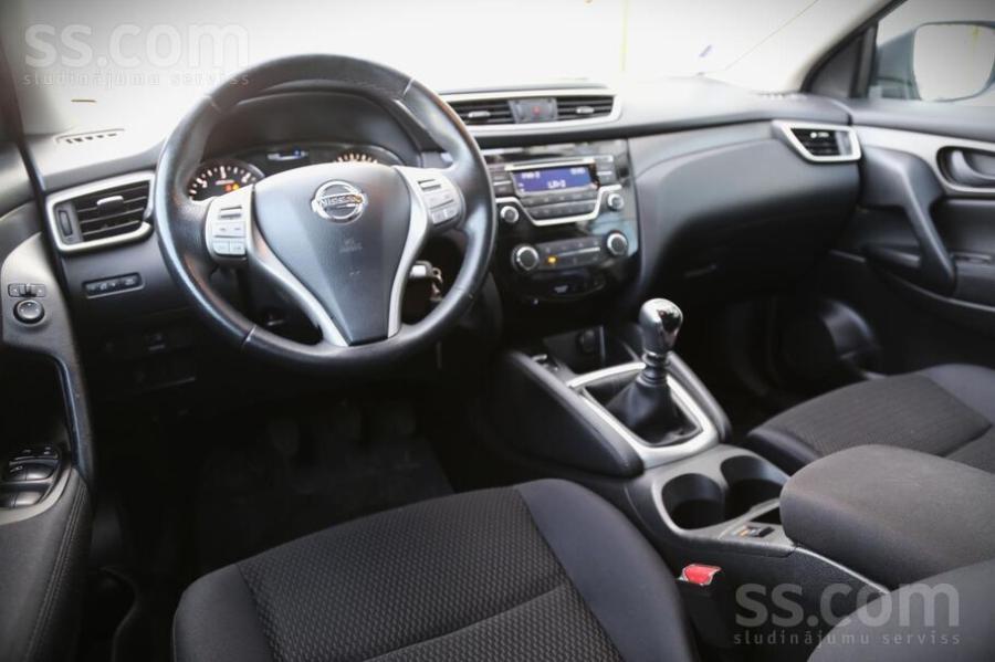 Grey Nissan Qashqai 2014 in Riga, with an engine capacity of 1.50 L and mileage of 0 thousand km for 7295 €, photo 8 on AUTOMOTO.COM.LV