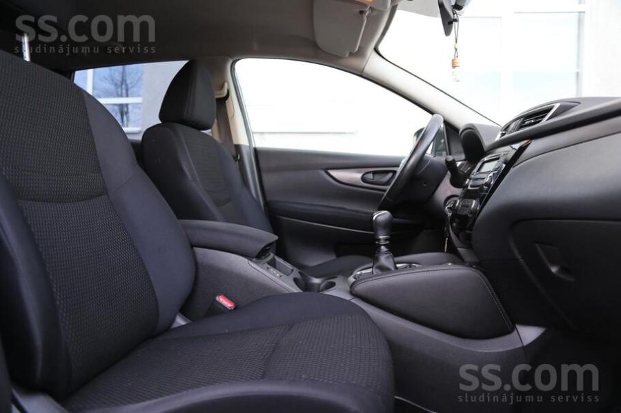 Grey Nissan Qashqai 2014 in Riga, with an engine capacity of 1.50 L and mileage of 0 thousand km for 7295 €, photo 10 on AUTOMOTO.COM.LV