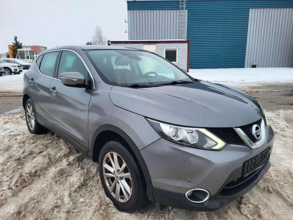 Pelēks Nissan Qashqai 2014 Alīta, ar dzinēja tilpumu 1.20 L un nobraukumu 155 tūkst. km par 5250 €, foto 1 vietnē AUTOMOTO.COM.LV