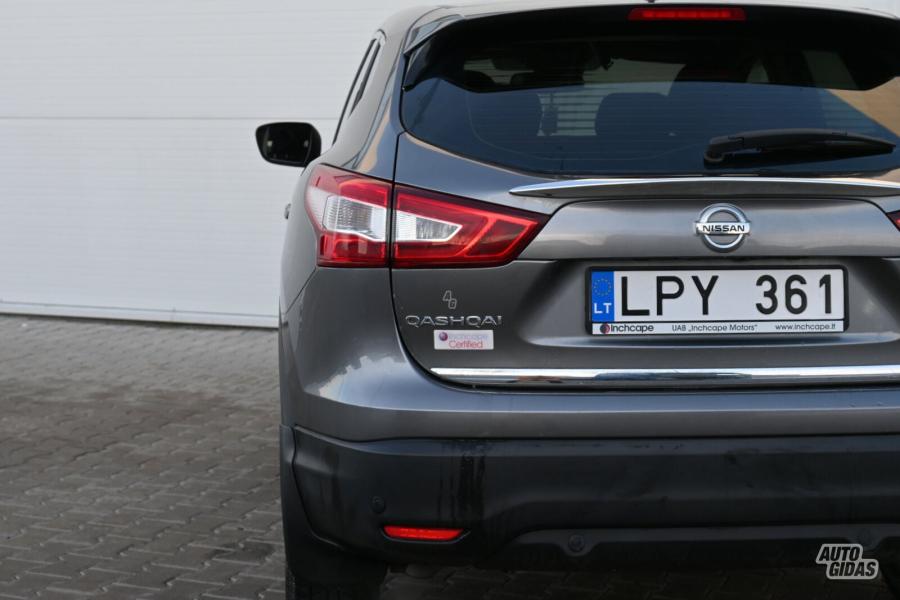 Pelēks Nissan Qashqai 2014 Kretinga, ar dzinēja tilpumu 1.20 L un nobraukumu 93 tūkst. km par 7499 €, foto 11 vietnē AUTOMOTO.COM.LV