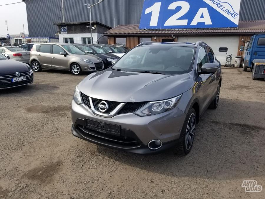 Pelēks Nissan Qashqai 2014 Kauņa, ar dzinēja tilpumu 1.20 L un nobraukumu 176 tūkst. km par 7650 €, foto 1 vietnē AUTOMOTO.COM.LV