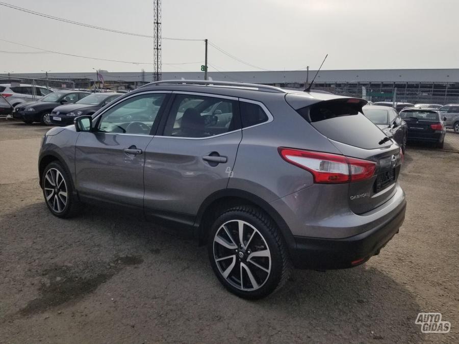 Pelēks Nissan Qashqai 2014 Kauņa, ar dzinēja tilpumu 1.20 L un nobraukumu 176 tūkst. km par 7650 €, foto 5 vietnē AUTOMOTO.COM.LV