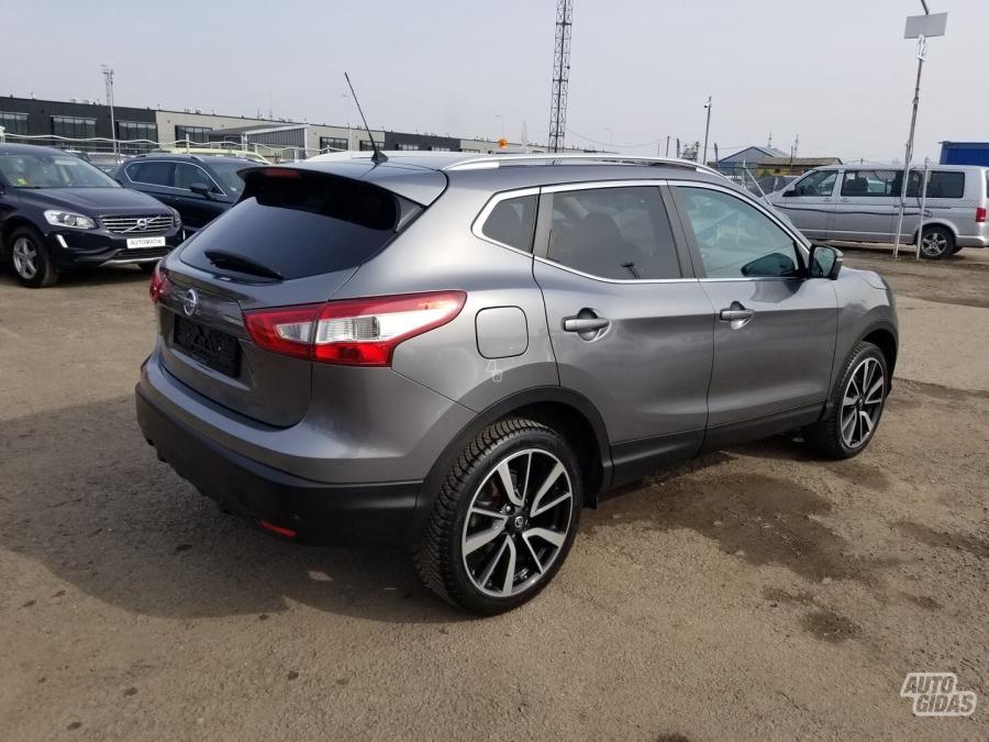 Pelēks Nissan Qashqai 2014 Kauņa, ar dzinēja tilpumu 1.20 L un nobraukumu 176 tūkst. km par 7650 €, foto 8 vietnē AUTOMOTO.COM.LV