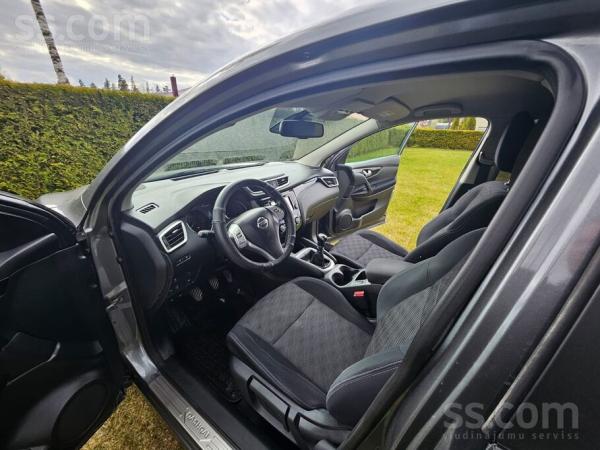 Pelēks Nissan Qashqai 2014 Rīga, ar dzinēja tilpumu 1.20 L un nobraukumu 141 tūkst. km par 7775 €, foto 5 vietnē AUTOMOTO.COM.LV