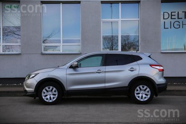 Grey Nissan Qashqai 2014 in Riga, with an engine capacity of 1.50 L and mileage of 0 thousand km for 6995 €, photo 2 on AUTOMOTO.COM.LV