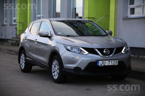Grey Nissan Qashqai 2014 in Riga, with an engine capacity of 1.50 L and mileage of 0 thousand km for 6995 €, photo 4 on AUTOMOTO.COM.LV