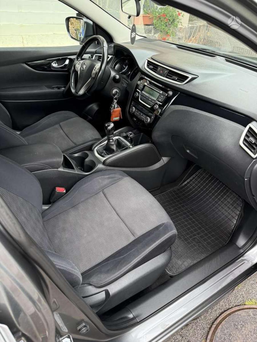 Pelēks Nissan Qashqai 2014 Utena, ar dzinēja tilpumu 0.00 L un nobraukumu 145 tūkst. km par 7950 €, foto 13 vietnē AUTOMOTO.COM.LV