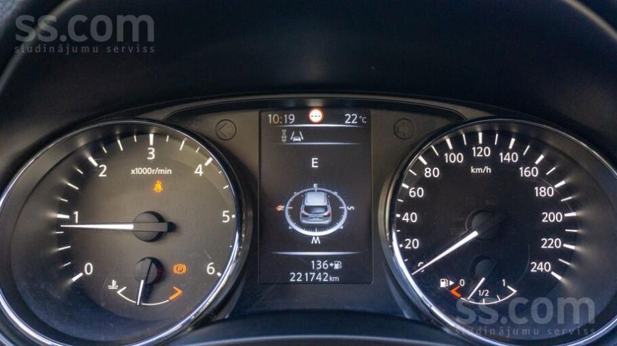 Grey Nissan Qashqai 2014 in Riga, with an engine capacity of 1.50 L and mileage of 222 thousand km for 7590 €, photo 24 on AUTOMOTO.COM.LV