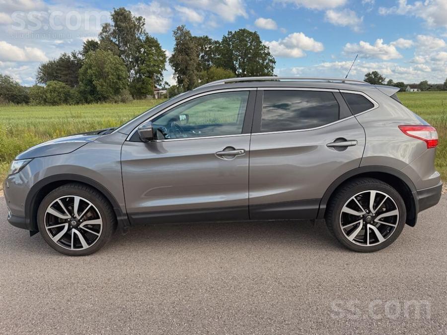 Pelēks Nissan Qashqai 2014 Rīga, ar dzinēja tilpumu 1.50 L un nobraukumu 145 tūkst. km par 8250 €, foto 4 vietnē AUTOMOTO.COM.LV
