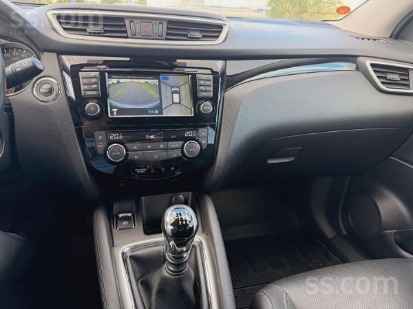 Pelēks Nissan Qashqai 2014 Rīga, ar dzinēja tilpumu 1.50 L un nobraukumu 145 tūkst. km par 8250 €, foto 10 vietnē AUTOMOTO.COM.LV