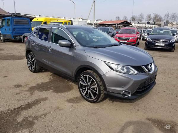 Pelēks Nissan Qashqai 2014 Kauņa, ar dzinēja tilpumu 1.20 L un nobraukumu 170 tūkst. km par 7550 €, foto 7 vietnē AUTOMOTO.COM.LV