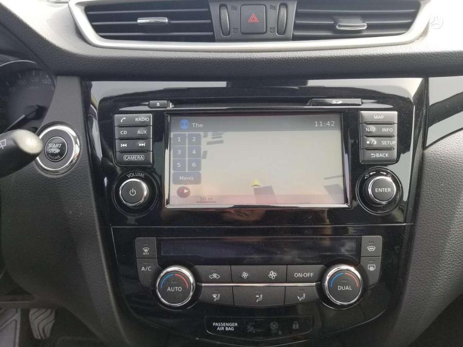 Grey Nissan Qashqai 2014 in Kaunas, with an engine capacity of 1.20 L and mileage of 170 thousand km for 7550 €, photo 14 on AUTOMOTO.COM.LV