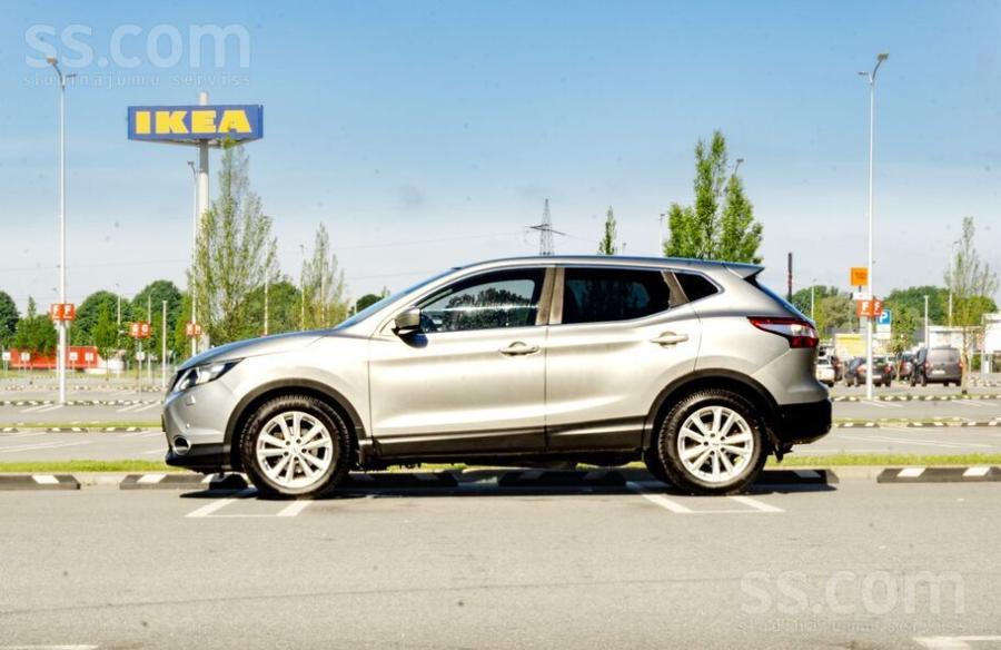Pelēks Nissan Qashqai 2014 Rīga, ar dzinēja tilpumu 1.50 L un nobraukumu 222 tūkst. km par 7190 €, foto 5 vietnē AUTOMOTO.COM.LV
