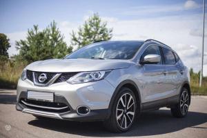 Grey Nissan Qashqai 2014 in Vilnius, with an engine capacity of 1.60 L and mileage of 156 thousand km for 7000 €, photo  on AUTOMOTO.COM.LV