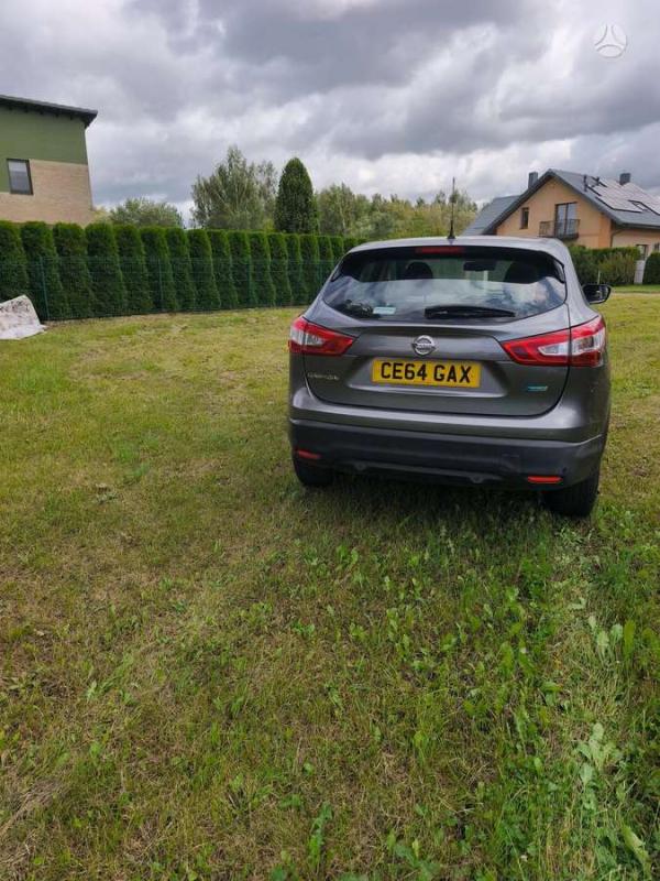 Pelēks Nissan Qashqai 2014 Kauņa, ar dzinēja tilpumu 1.46 L un nobraukumu 187 tūkst. km par 2600 €, foto 5 vietnē AUTOMOTO.COM.LV