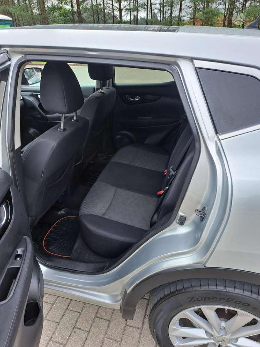 Pelēks Nissan Qashqai 2014 Tauragė, ar dzinēja tilpumu 1.46 L un nobraukumu 226 tūkst. km par 7100 €, foto 16 vietnē AUTOMOTO.COM.LV