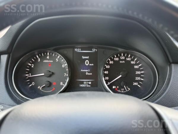 Grey Nissan Qashqai 2014 in Riga, with an engine capacity of 1.20 L and mileage of 140 thousand km for 6850 €, photo 8 on AUTOMOTO.COM.LV