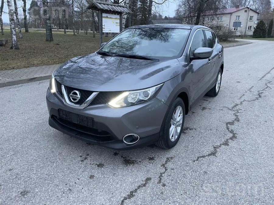 Pelēks Nissan Qashqai 2015 Cēsis, ar dzinēja tilpumu 1.50 L un nobraukumu 244 tūkst. km par 8200 €, foto 1 vietnē AUTOMOTO.COM.LV