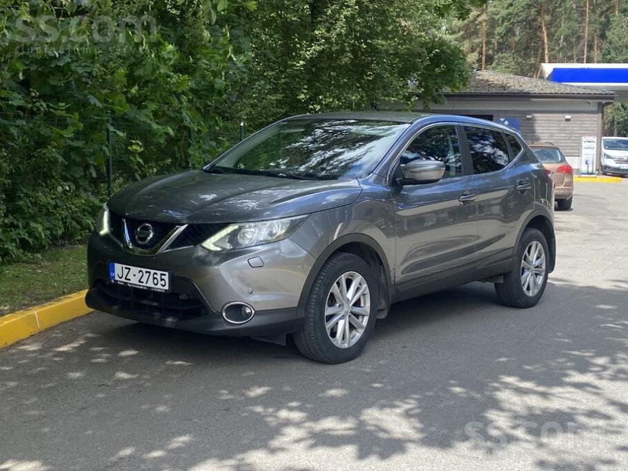 Grey Nissan Qashqai 2015 in Riga, with an engine capacity of 1.20 L and mileage of 0 thousand km for 8999 €, photo 7 on AUTOMOTO.COM.LV