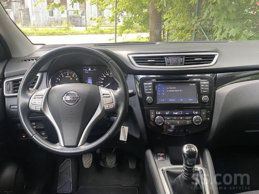 Grey Nissan Qashqai 2015 in Riga, with an engine capacity of 1.20 L and mileage of 0 thousand km for 8999 €, photo 11 on AUTOMOTO.COM.LV