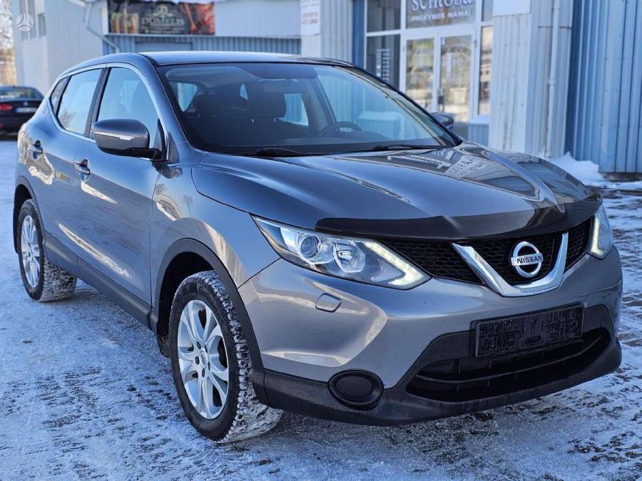 Pelēks Nissan Qashqai 2015 Rokiškis, ar dzinēja tilpumu 1.20 L un nobraukumu 140 tūkst. km par 6250 €, foto 1 vietnē AUTOMOTO.COM.LV