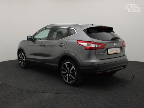 Grey Nissan Qashqai 2015 in Vilnius, with an engine capacity of 1.20 L and mileage of 146 thousand km for 10399 €, photo 7 on AUTOMOTO.COM.LV