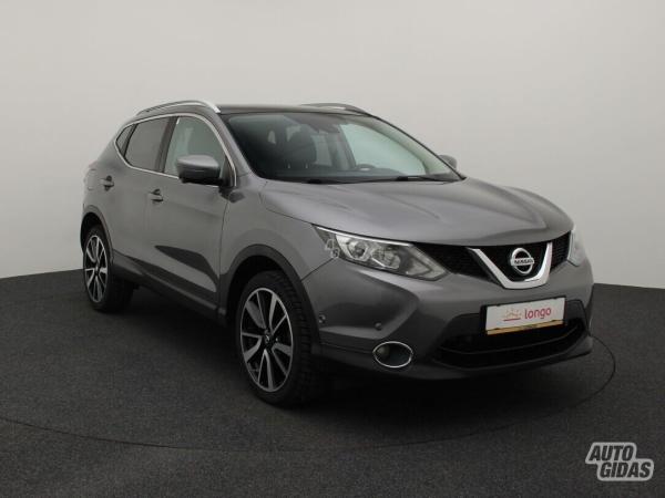 Grey Nissan Qashqai 2015 in Vilnius, with an engine capacity of 1.20 L and mileage of 146 thousand km for 10399 €, photo 10 on AUTOMOTO.COM.LV