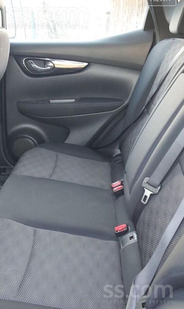 Grey Nissan Qashqai 2015 in Ludza, with an engine capacity of 1.20 L and mileage of 175 thousand km for 6100 €, photo 4 on AUTOMOTO.COM.LV
