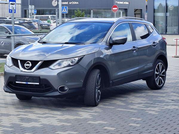 Pelēks Nissan Qashqai 2015 Šauļi, ar dzinēja tilpumu 1.60 L un nobraukumu 250 tūkst. km par 8600 €, foto 3 vietnē AUTOMOTO.COM.LV