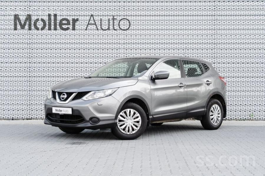 Grey Nissan Qashqai 2015 in Riga, with an engine capacity of 1.20 L and mileage of 137 thousand km for 5900 €, photo 1 on AUTOMOTO.COM.LV