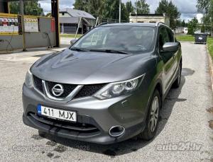 Pelēks Nissan Qashqai 2015 Tallina, ar dzinēja tilpumu 1.20 L un nobraukumu 176 tūkst. km par 5950 €, foto  vietnē AUTOMOTO.COM.LV