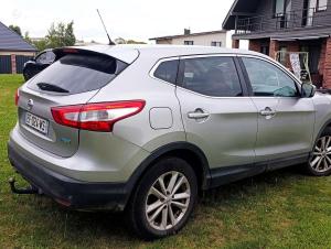Grey Nissan Qashqai 2015 in Alytus, with an engine capacity of 1.46 L and mileage of 220 thousand km for 6600 €, photo 4 on AUTOMOTO.COM.LV