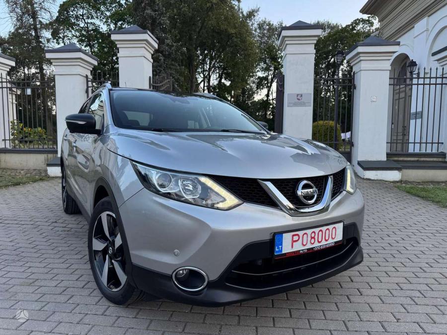 Pelēks Nissan Qashqai 2015 Viļņa, ar dzinēja tilpumu 1.50 L un nobraukumu 165 tūkst. km par 8250 €, foto 5 vietnē AUTOMOTO.COM.LV