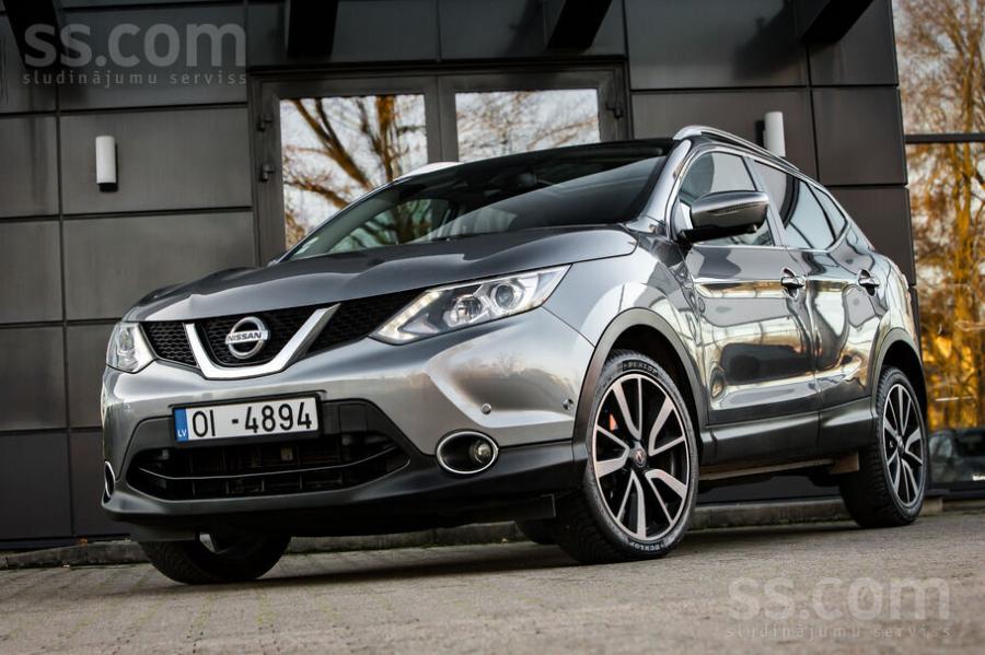 Grey Nissan Qashqai 2016 in Jelgava, with an engine capacity of 1.60 L and mileage of 237 thousand km for 11290 €, photo 2 on AUTOMOTO.COM.LV