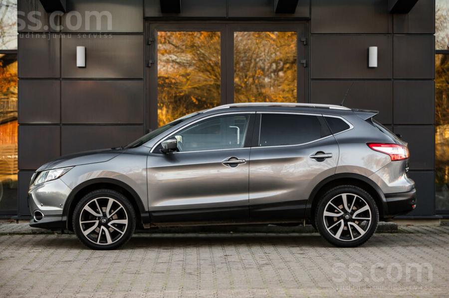 Grey Nissan Qashqai 2016 in Jelgava, with an engine capacity of 1.60 L and mileage of 237 thousand km for 11290 €, photo 12 on AUTOMOTO.COM.LV