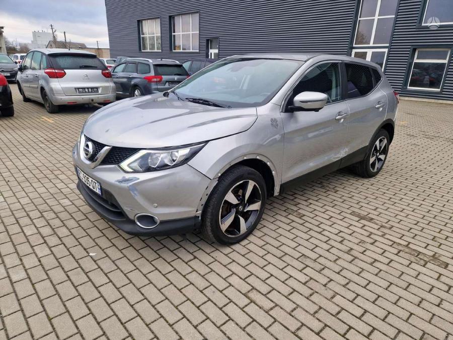 Pelēks Nissan Qashqai 2016 Tauragė, ar dzinēja tilpumu 1.20 L un nobraukumu 150 tūkst. km par 5400 €, foto 1 vietnē AUTOMOTO.COM.LV