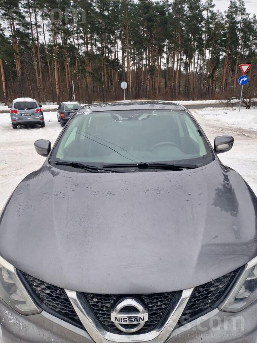Pelēks Nissan Qashqai 2016 Rīga, ar dzinēja tilpumu 1.50 L un nobraukumu 151 tūkst. km par 10400 €, foto 1 vietnē AUTOMOTO.COM.LV