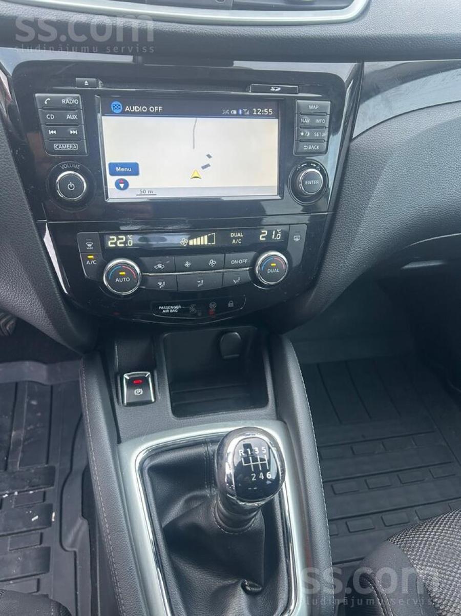Pelēks Nissan Qashqai 2016 Jelgava, ar dzinēja tilpumu 1.60 L un nobraukumu 274 tūkst. km par 8000 €, foto 13 vietnē AUTOMOTO.COM.LV