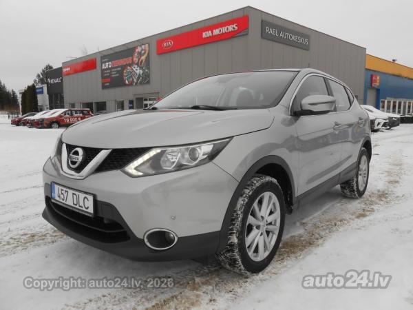 Grey Nissan Qashqai 2016 in Viljandi, with an engine capacity of 1.60 L and mileage of 187 thousand km for 10990 €, photo 1 on AUTOMOTO.COM.LV