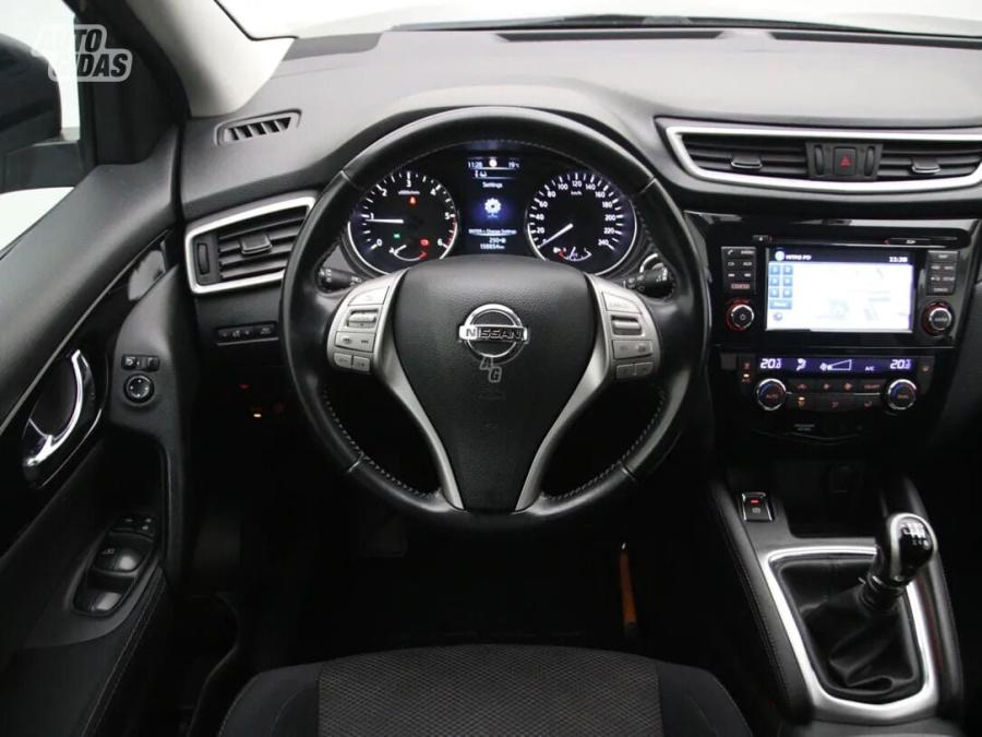Pelēks Nissan Qashqai 2016 Viļņa, ar dzinēja tilpumu 1.60 L un nobraukumu 159 tūkst. km par 10799 €, foto 18 vietnē AUTOMOTO.COM.LV