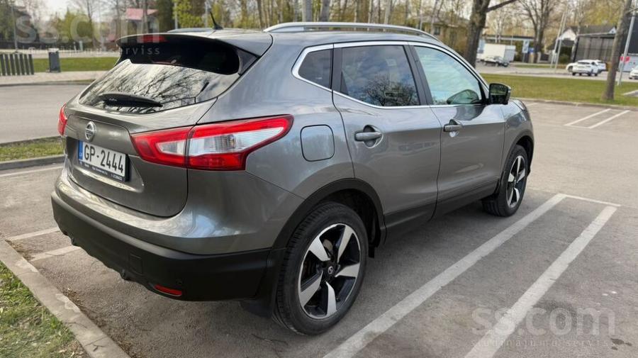 Pelēks Nissan Qashqai 2016 Rīga, ar dzinēja tilpumu 1.20 L un nobraukumu 160 tūkst. km par 7490 €, foto 4 vietnē AUTOMOTO.COM.LV