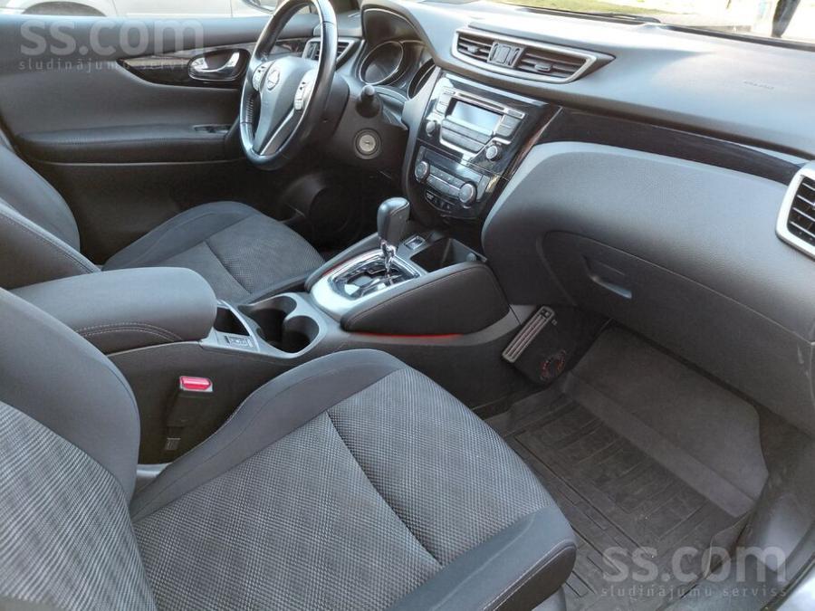Pelēks Nissan Qashqai 2016 Rīga, ar dzinēja tilpumu 1.20 L un nobraukumu 121 tūkst. km par 7990 €, foto 10 vietnē AUTOMOTO.COM.LV
